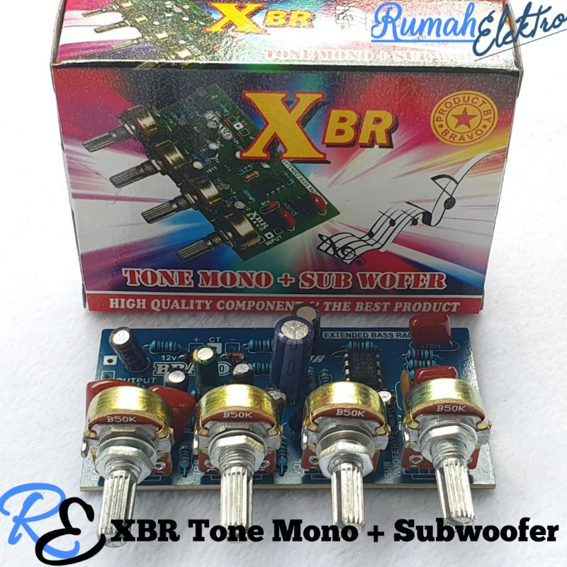 Jual Tone Control Mono XBR Plus Subwoofer by Bravo | Shopee Indonesia