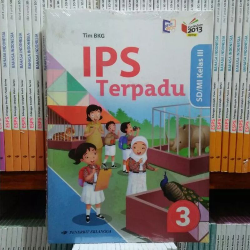 Jual BUKU IPS TERPADU SD/MI KELAS 3 PENERBIT ERLANGGA | Shopee Indonesia