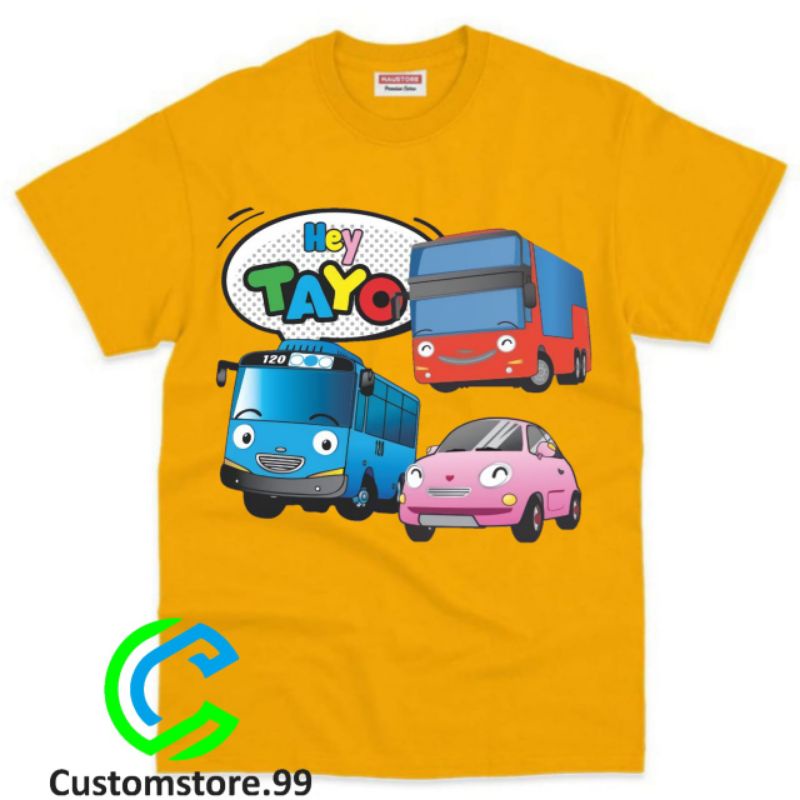 Jual BAJU ANAK KAOS ANAK TAYO THE LITTLE BUS TERBARU BAHAN PREMIUM ...