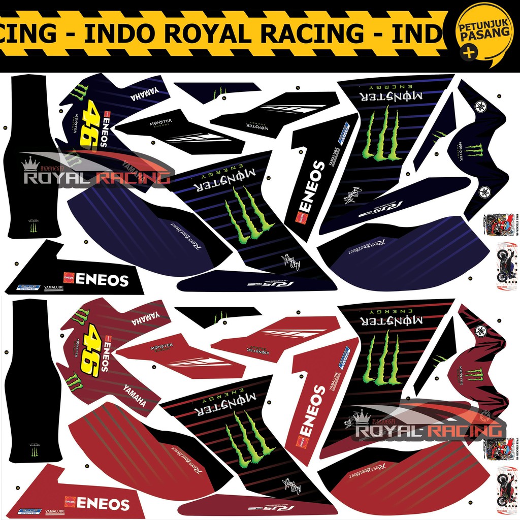 Jual DECAL R15 v3 MONSTER ENERGY | MURAH BERKUALITAS | Shopee Indonesia