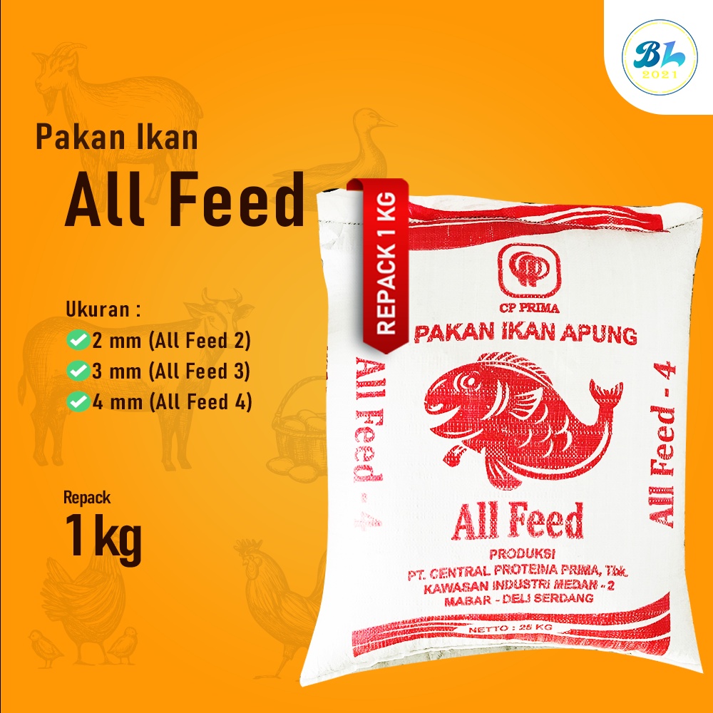 Jual All Feed Cp Prima Pakan Pelet Ikan Apung Tambak Repack 1 Kg ...