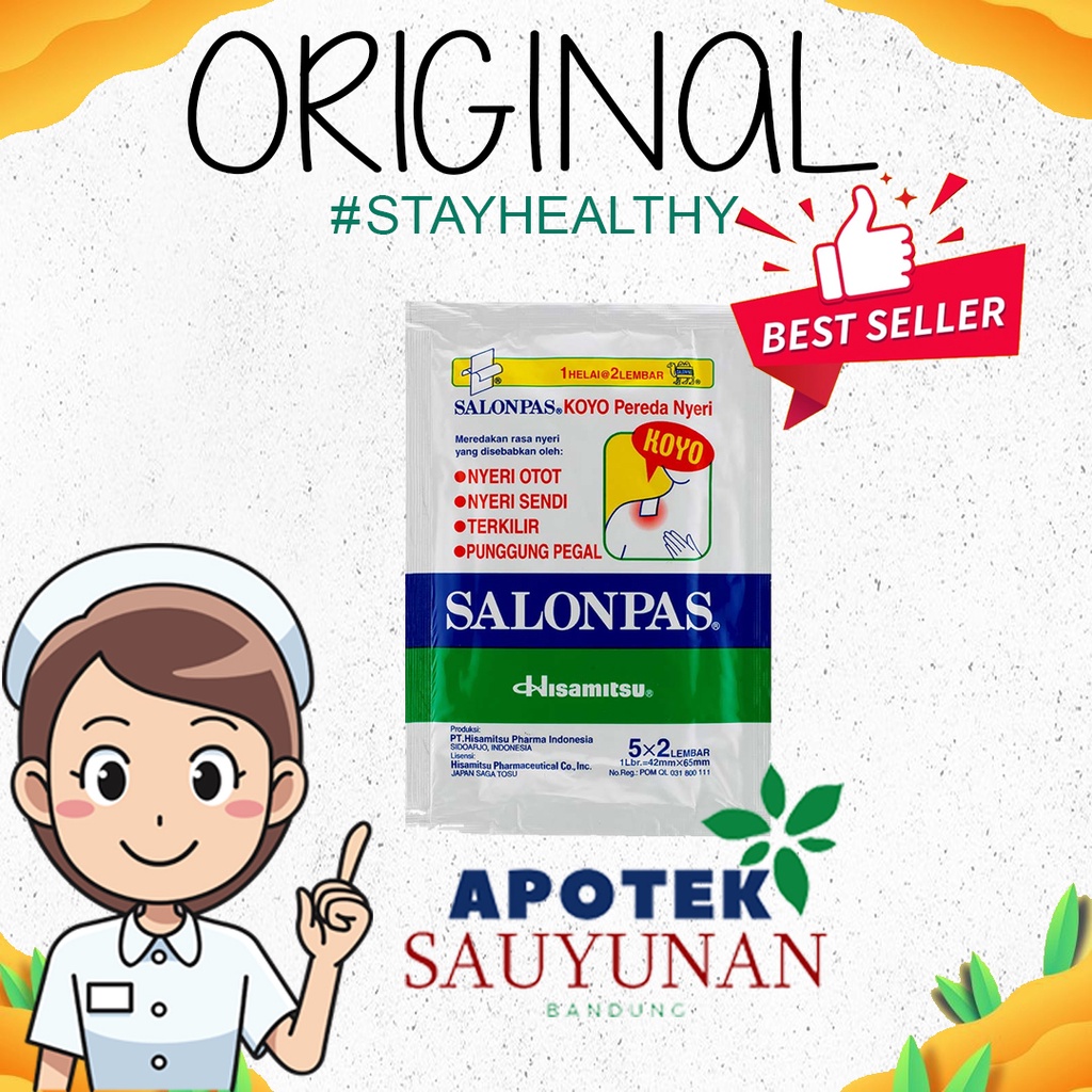 Jual Salonpas Biru 5 x 2 Lembar - Koyo Pereda Nyeri | Shopee Indonesia