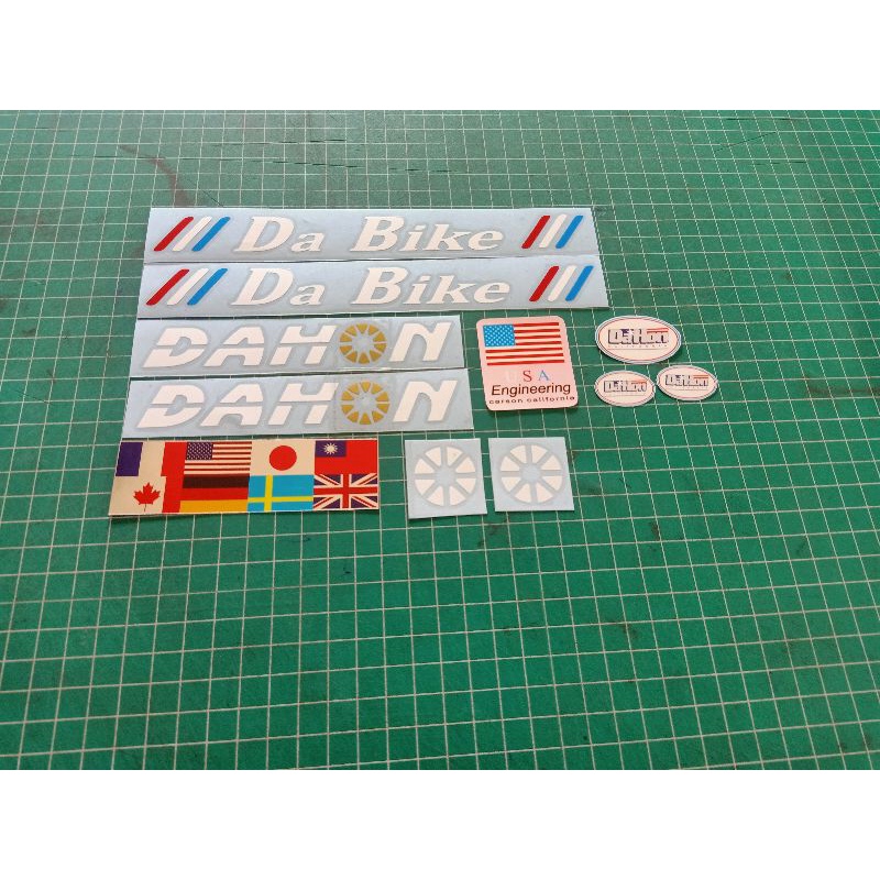 Jual stiker sepeda dahon da bike | Shopee Indonesia