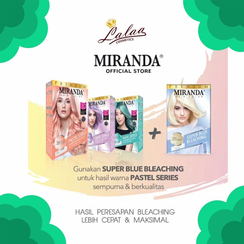 Jual MIRANDA PASTEL SERIES (miranda hair color) LALAA COSMETICS ...