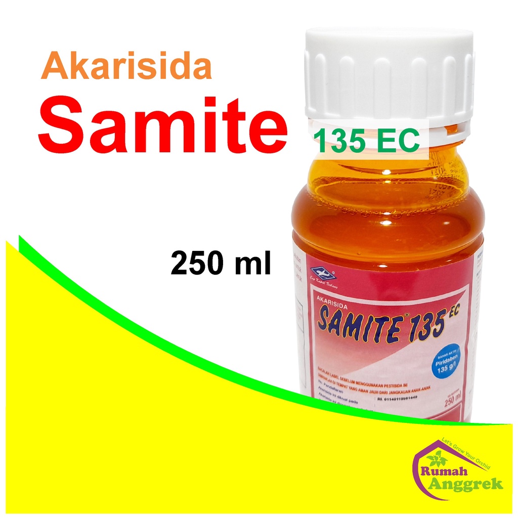 Jual Akarisida Samite 135 EC 250 ml obat hama tungau omite anggrek ...