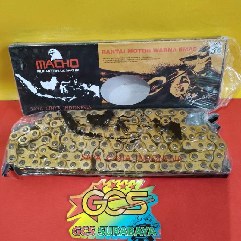 Jual rantai gold,rantai emas,rantai kuning,rantai 428H -112L PNP ...