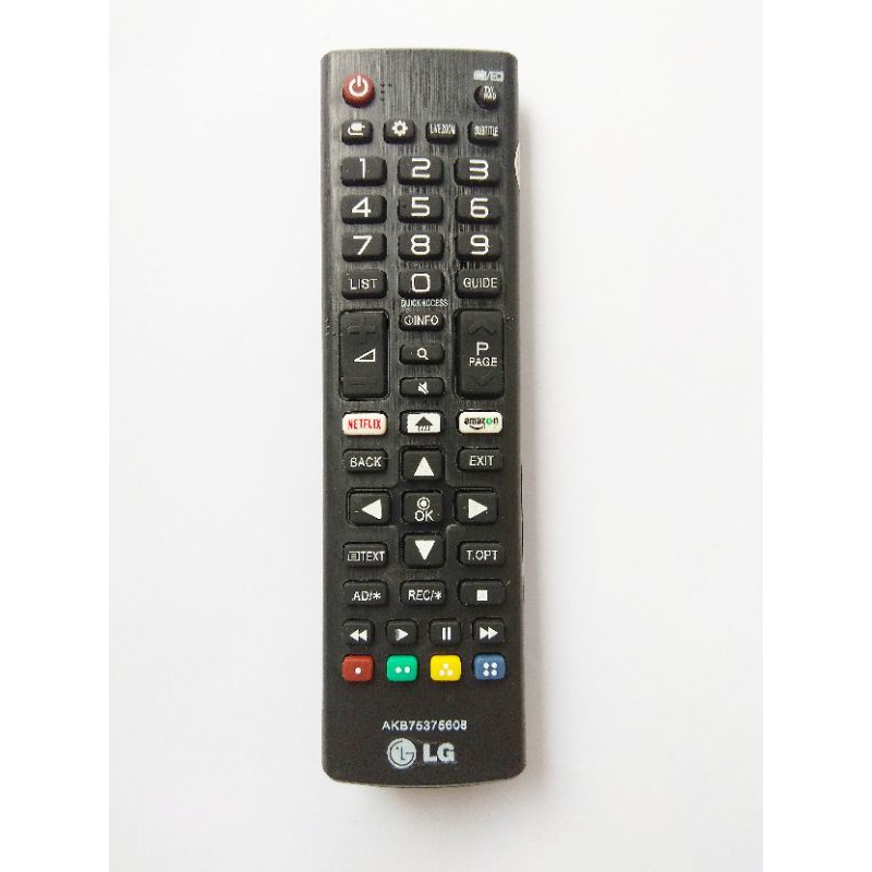 Jual REMOT REMOTE SMART TV LG LCD/LED AMAZON AKB75375608 FOR UK6300 ...