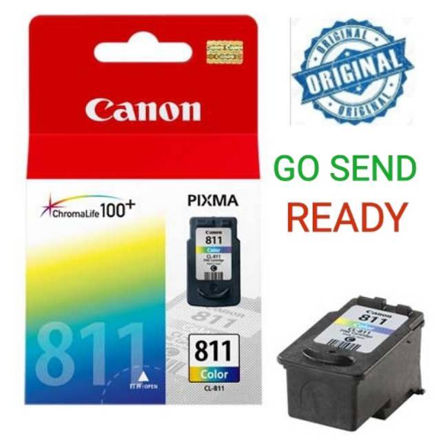 Jual Canon Cl-811 Color Ink Cartridge Original Canon 811 | Shopee Indonesia