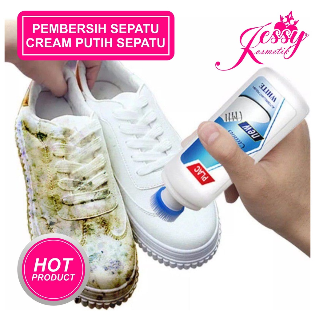 Jual Cairan Pembersih Sepatu /Pemutih Sepatu Ajaib | Semir Sepatu Putih ...