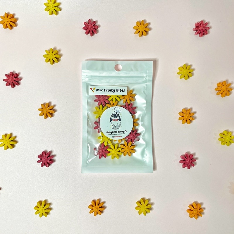 Jual Fruity Bites - Mix (15 pcs) - Snack Kelinci Bunny Rabbit Hamster ...