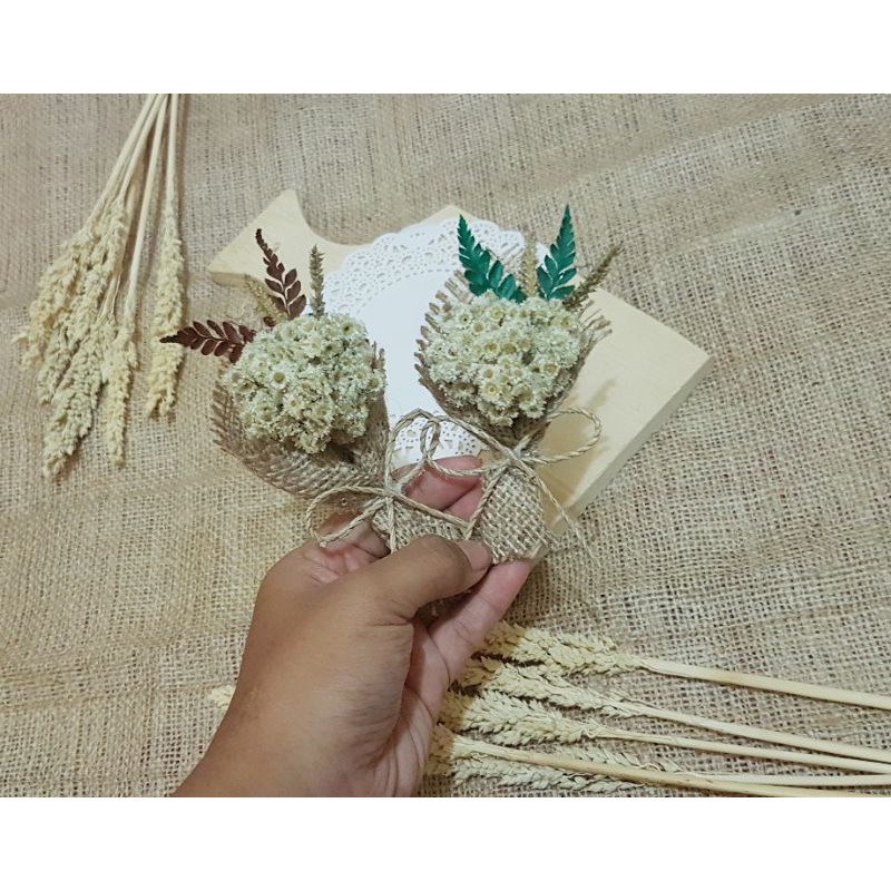 Jual BUKET MINI BOUQOUET MINI BUNGA KERING | Shopee Indonesia
