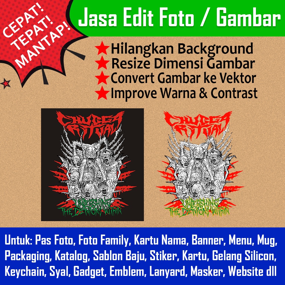 Jual Jasa Edit Hilangkan / Remove Background Gambar / Foto | Shopee ...