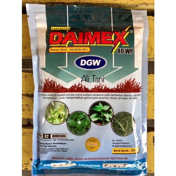 Jual DAIMEX 80 WP Kemasan 250 GR Herbisida Selektif Sistemik untuk ...