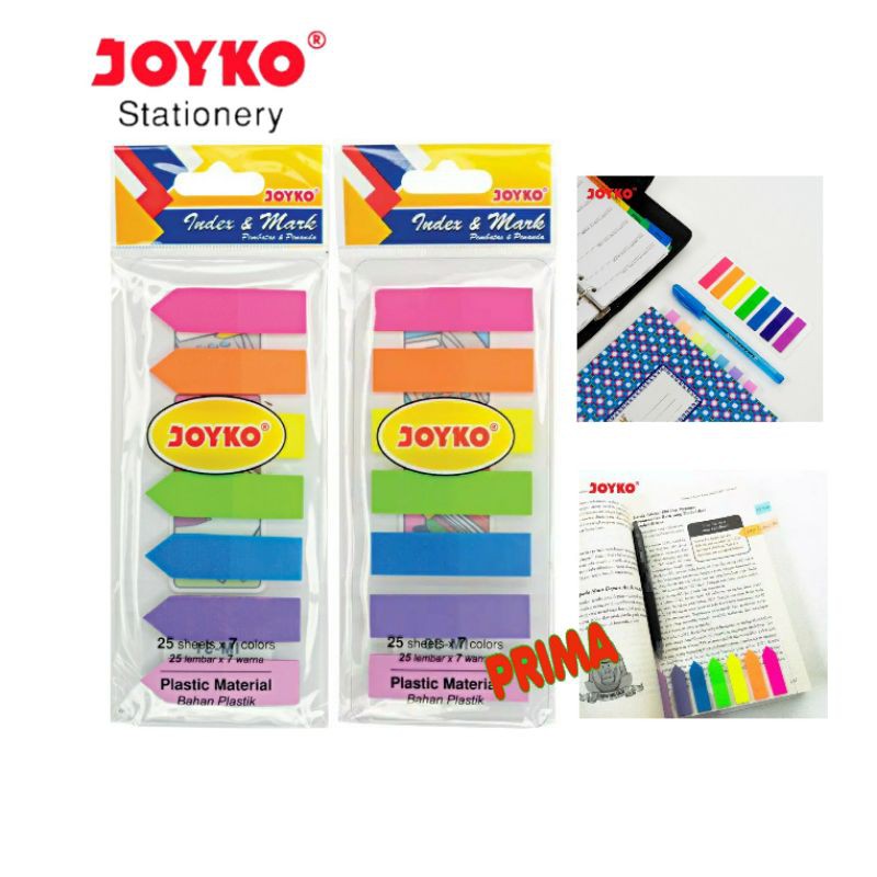 Jual INDEX / PENANDA BUKU / STICKY NOTES / PEMBATAS BUKU JOYKO / STIKER ...
