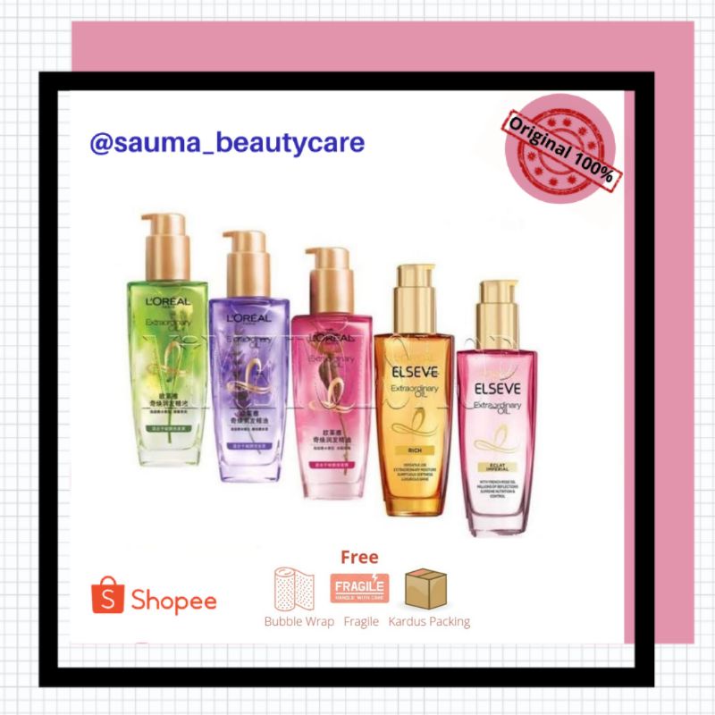 Jual hair serum loreal elseve hair serum loreal - elseve extraordinary ...