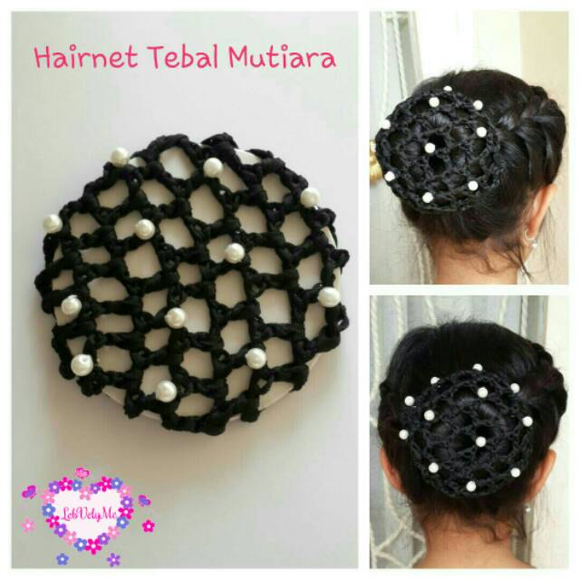 Jual Hairnet/Jaring Rambut Tebal Mutiara | Shopee Indonesia