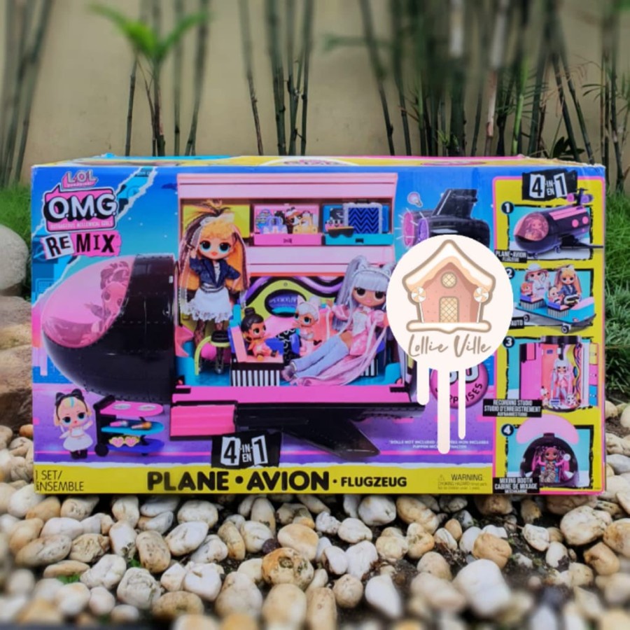 Jual LOL Surprise OMG Remix 4in1 Plane Playset | Shopee Indonesia
