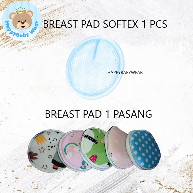 Jual 1 PASANG Breast Pad Washable (Bisa Cuci Ulang) / 1pcs SOFTEX ...