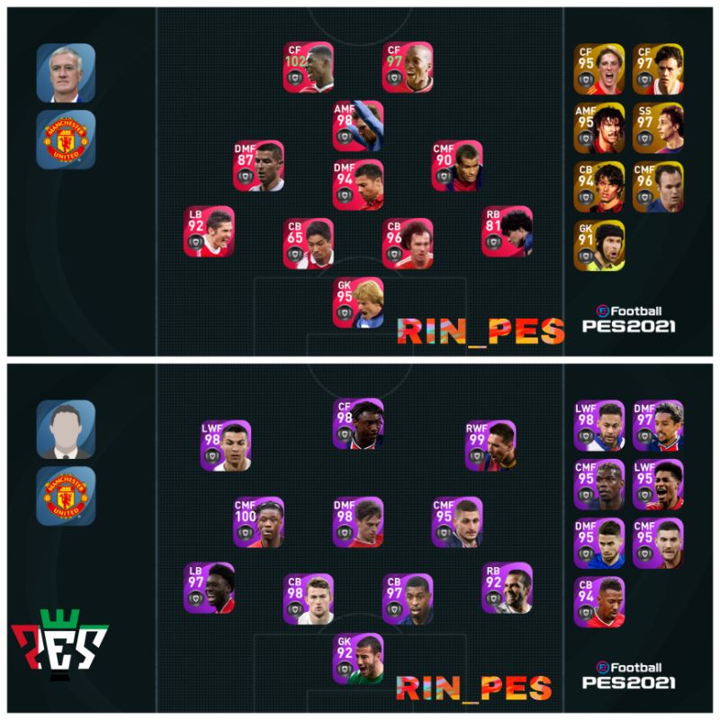 Jual AKUN PES ICONIC RASHFORD + SQUAD MU | Shopee Indonesia