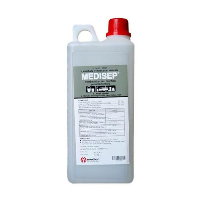 Jual medisep disinfektan 1 liter | Shopee Indonesia