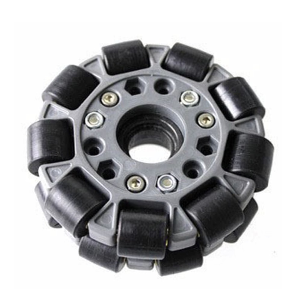 Jual 100mm Omni directional roller Roda Wheel wheels Rubber 20kg 14049 ...