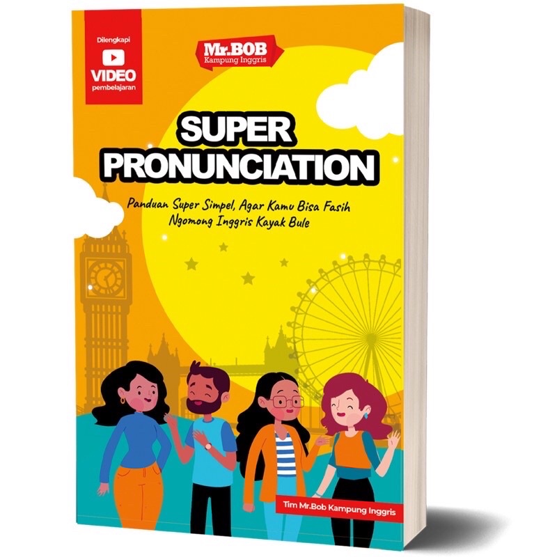 Jual Buku Super Pronunciation Bahasa Inggris : Mr Bob Kampung Inggris ...