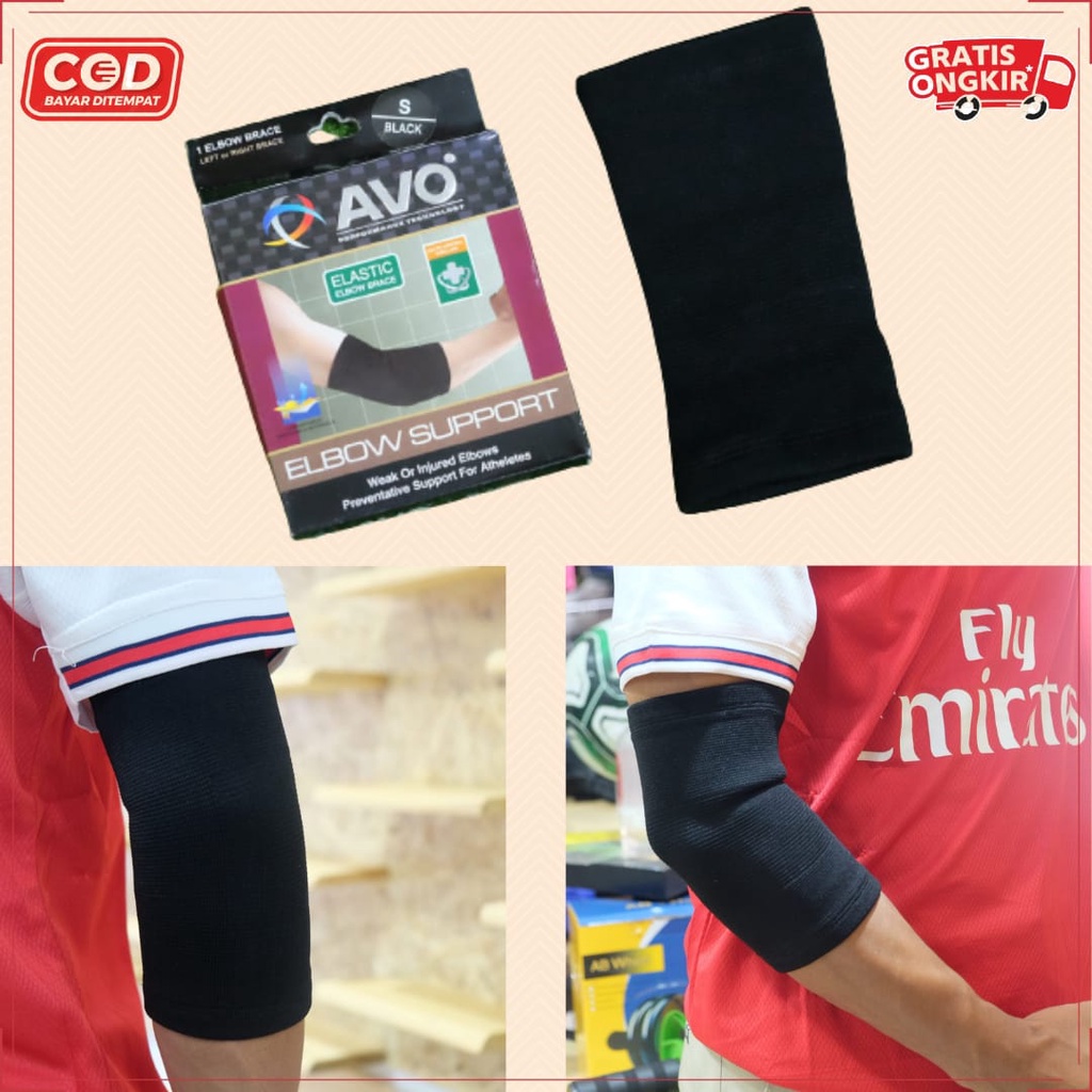 Jual Deker Pelindung Siku Lengan Tangan Elbow Support Olahraga Voli ...