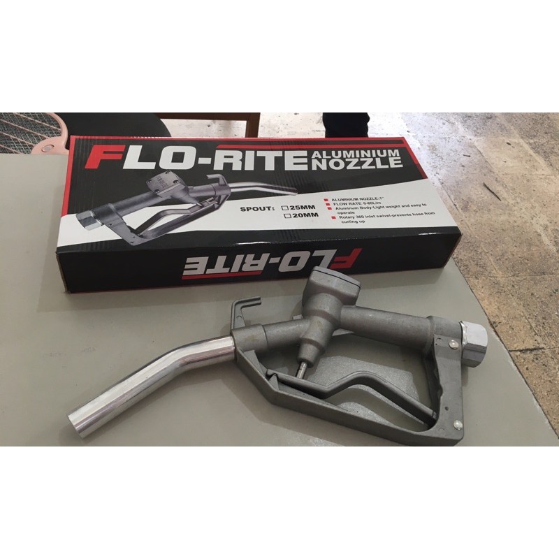 Jual Gun Solar / Nozzle Bensin 1” inch merk FLO RITE | Shopee Indonesia