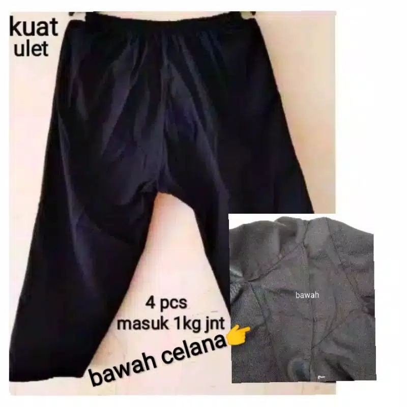 Jual Celana pencak silat hitam XL-XXL /celana olahraga bela diri/celana ...