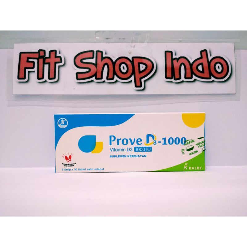 Jual Prove D3 1000 IU Box 30 tablet | Shopee Indonesia