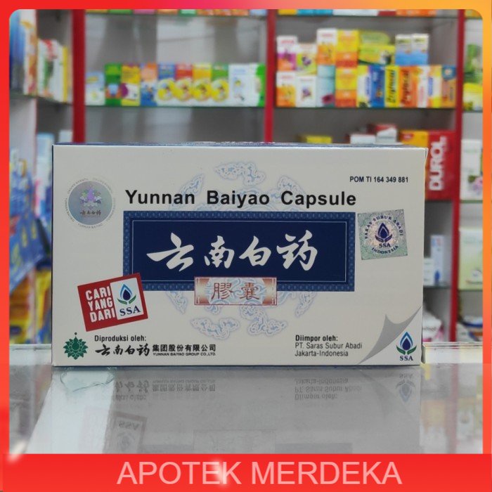 Jual yunnan baiyao capsule / obat cina yunnan baiyao kapsul | Shopee ...
