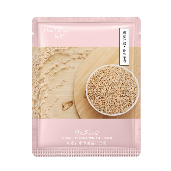 Jual KACHI - ONE SPRING Seed Oat Facial Mask Masker Wajah Biji Original ...