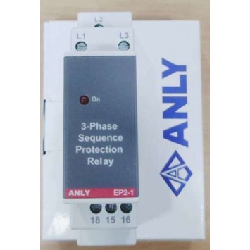 Jual RELAY EP2-1 ANLY 3 PHASE SEQUENCE PROTECTION (ORI TAIWAN) | Shopee ...