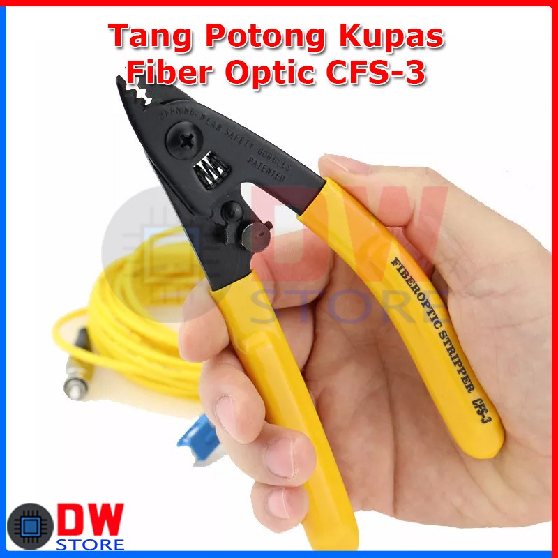 Jual CFS-3 CFS3 Tang Potong Kupas Fiber optik optic Fiberoptic Stripper ...