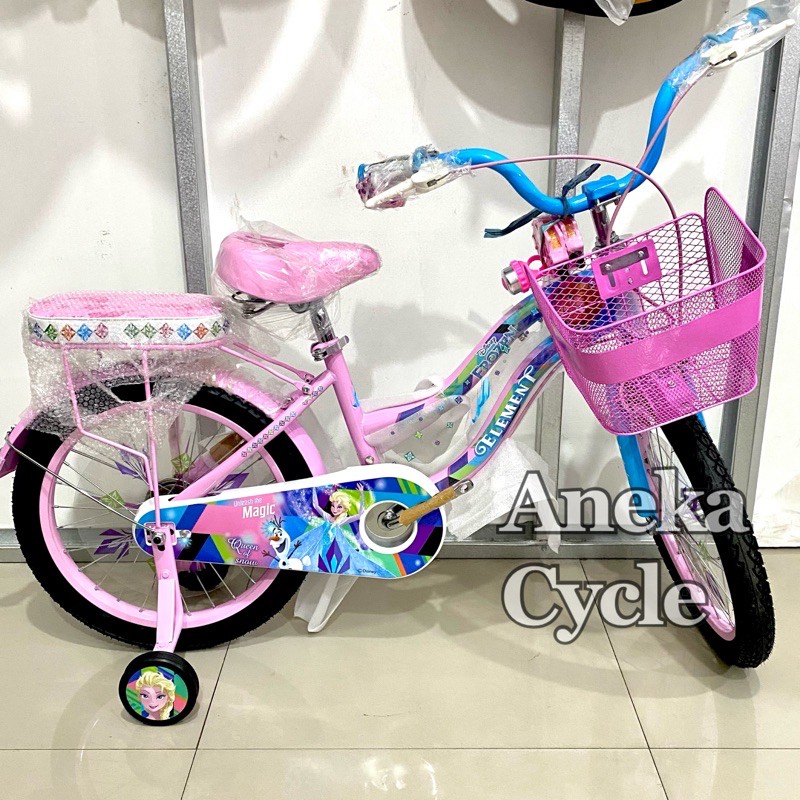 Jual Sepeda Anak Roda Empat Cewek Perempuan Mini Element Frozen 16 Inch ...