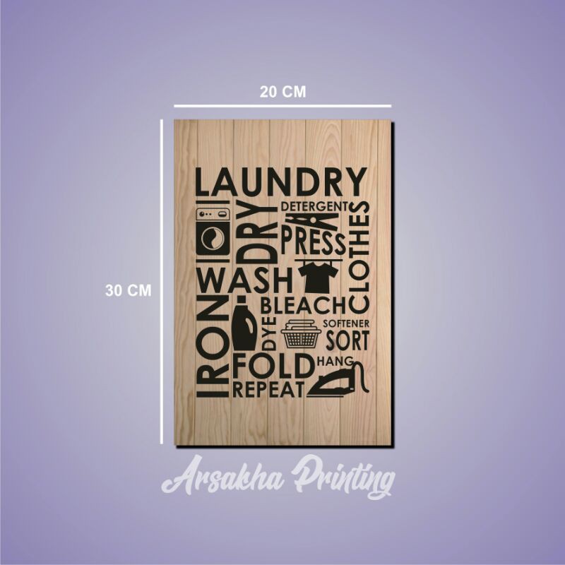 Jual walldecor tema laundry | Shopee Indonesia