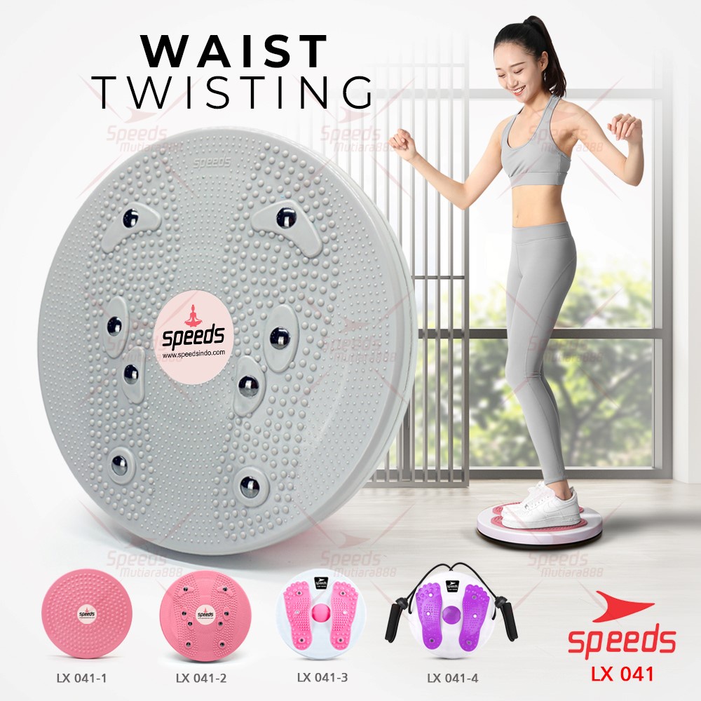 Jual SPEEDS Waist Twisting Magnetic Alat Olahraga Pengecil Perut Alat ...