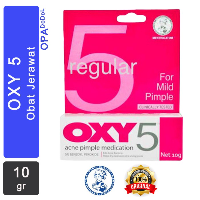 Jual Oxy 5 / Oxy5 Ukuran 10gr - Obat Jerawat | Shopee Indonesia