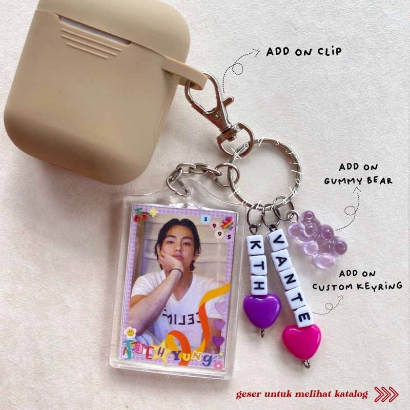 Jual [READY] BTS Acrylic Keychain Candy Keyring / Gantungan Kunci Akrilik BANGTAN Ganci KPOP ...