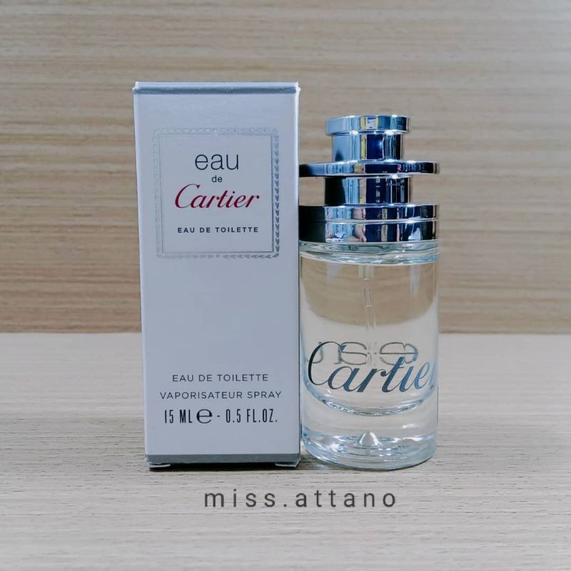 Jual Parfum Miniatur Original Cartier Eau de Cartier 15 ml spray ...