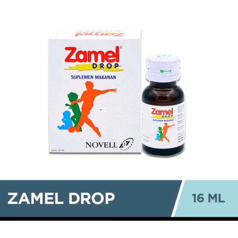 Jual ZAMEL Drops 16 ml/ Multivitamin Anak | Shopee Indonesia
