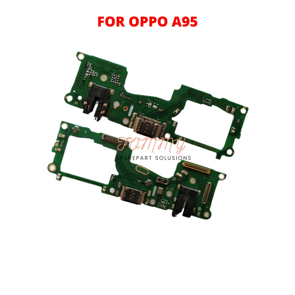 Jual PAPAN PCB CHARGER OPPO A95 + MIC + HEADSET | Shopee Indonesia