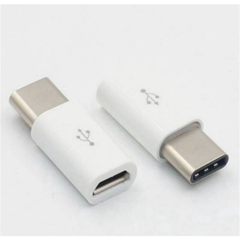 Jual Konektor Kabel Charge Micro to Type C / Extension Type C / Adaptor ...