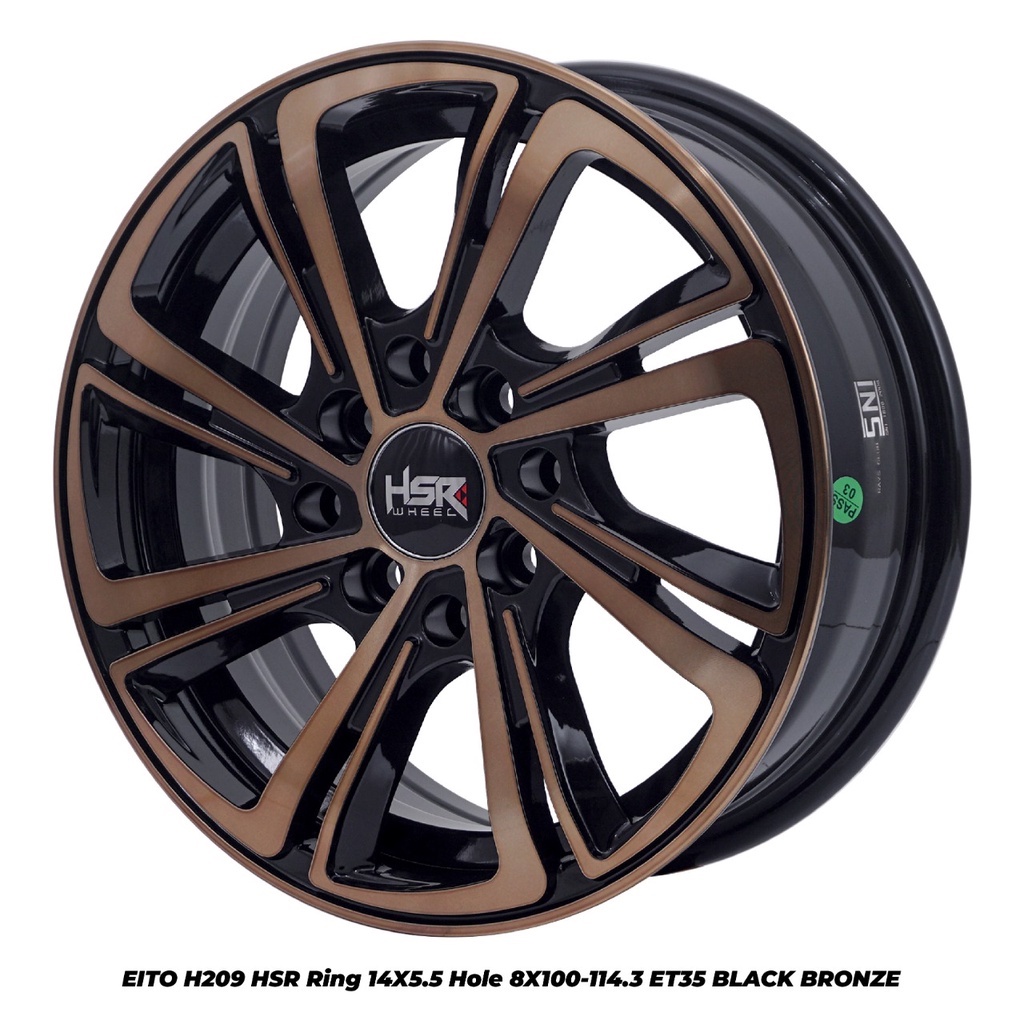 Jual velg mobil type eito ring 14 h8 cocok untuk avanza xenia brio agya ...