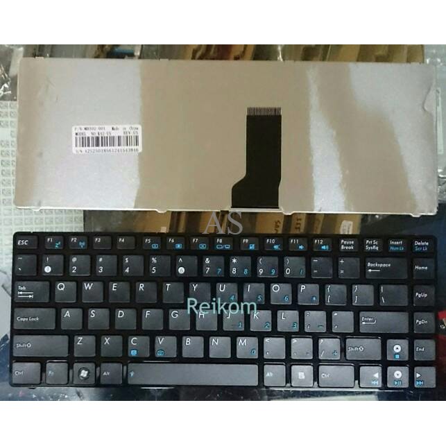 Jual Keyboard laptop / notebook Asus A42, A43, K42, K43 hitam | Shopee ...