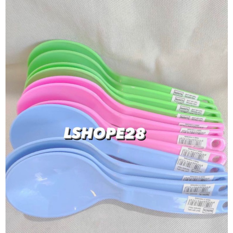 Jual HARGA PER PCS Entong nasi / entong sanata plastik / entong plastik ...