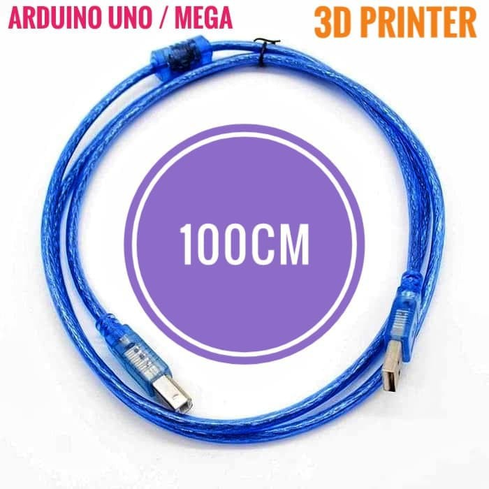 Jual Kabel Data USB A-B Male Printer 1M 100cm Cable for Arduino Uno ...
