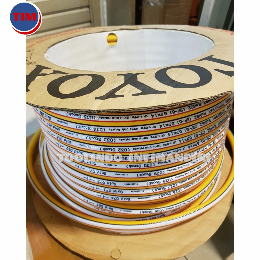 Jual Eceran 5meter Selang Kompressor Angin TOYOX 8.5x14 SP-8 Japan ...
