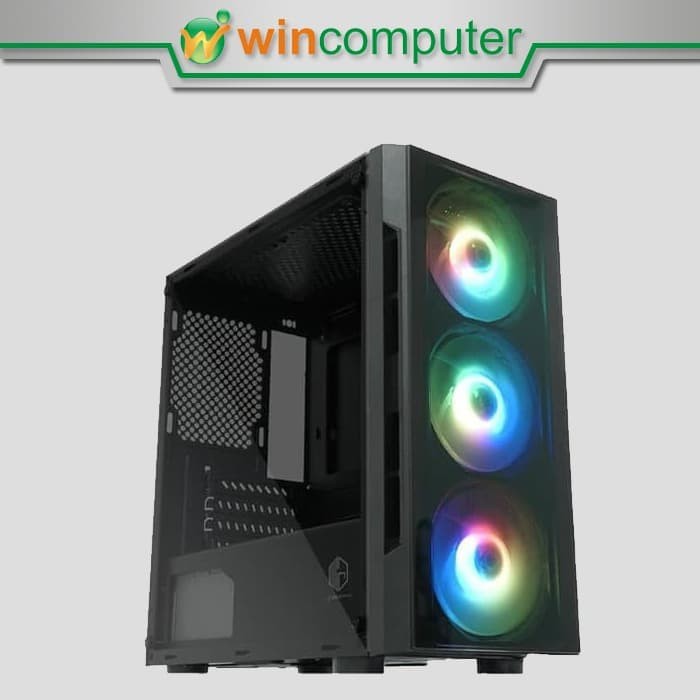 Jual Cube Gaming Norderg - Tempered Glass, mATX, 3x Autoflow RGB Fan | Shopee Indonesia