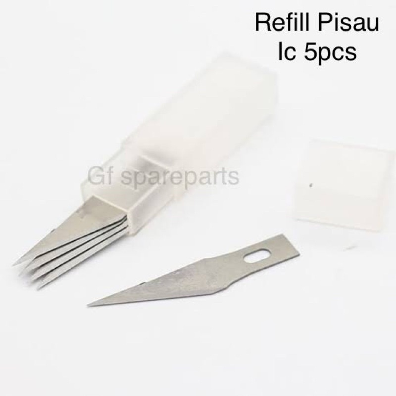 Jual Alat Service Hp Refill Cutter IC Refill Pisau IC 5pcs Refill Pisau ...